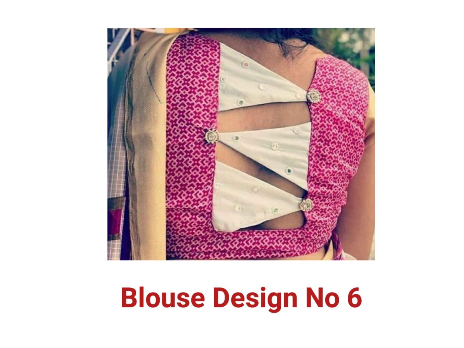 Blouse back design : Latest blouse back designs for women's - Telugusitara
